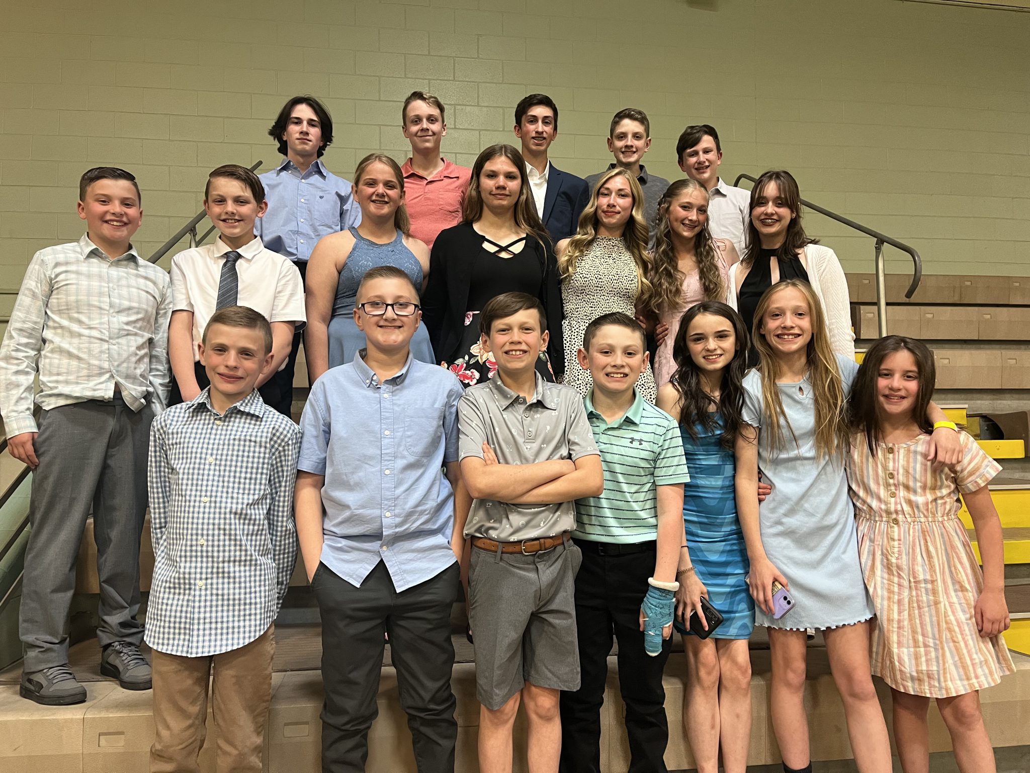 Pinewood and Draper students receive the Sandra G. Morley Grade ...