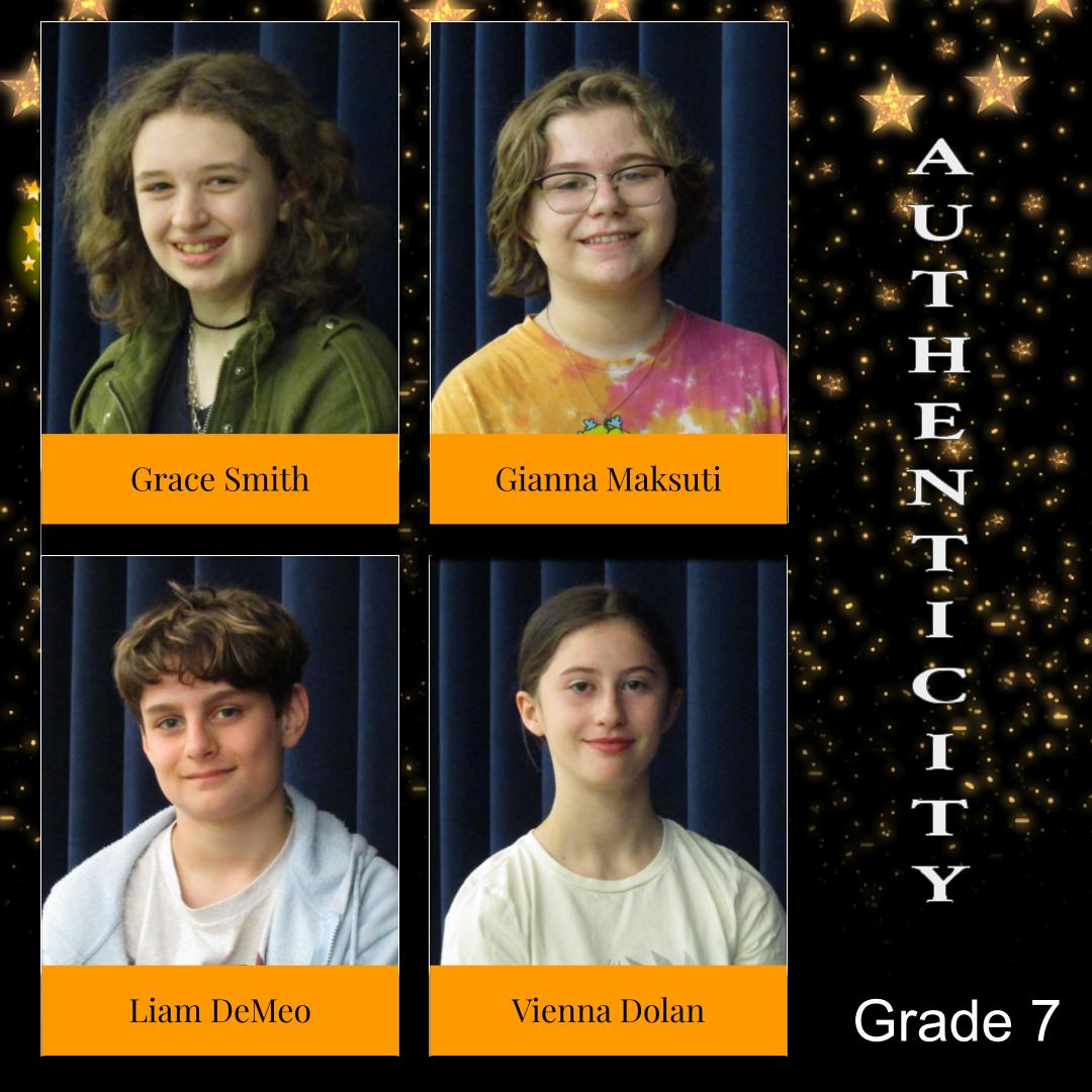 April Students of the Month - Mohonasen Central School District