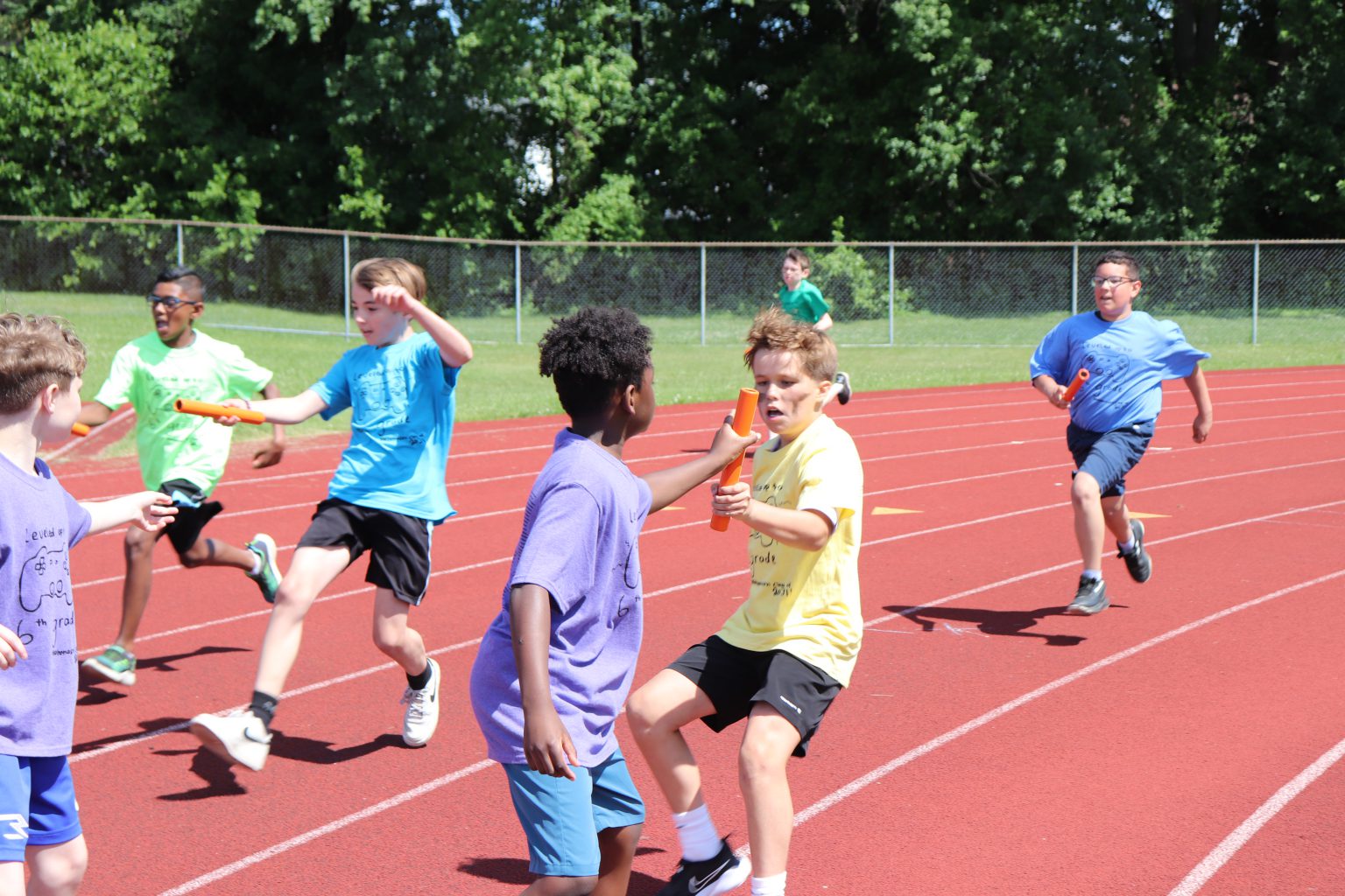 Grade 5 field day - Mohonasen Central School District
