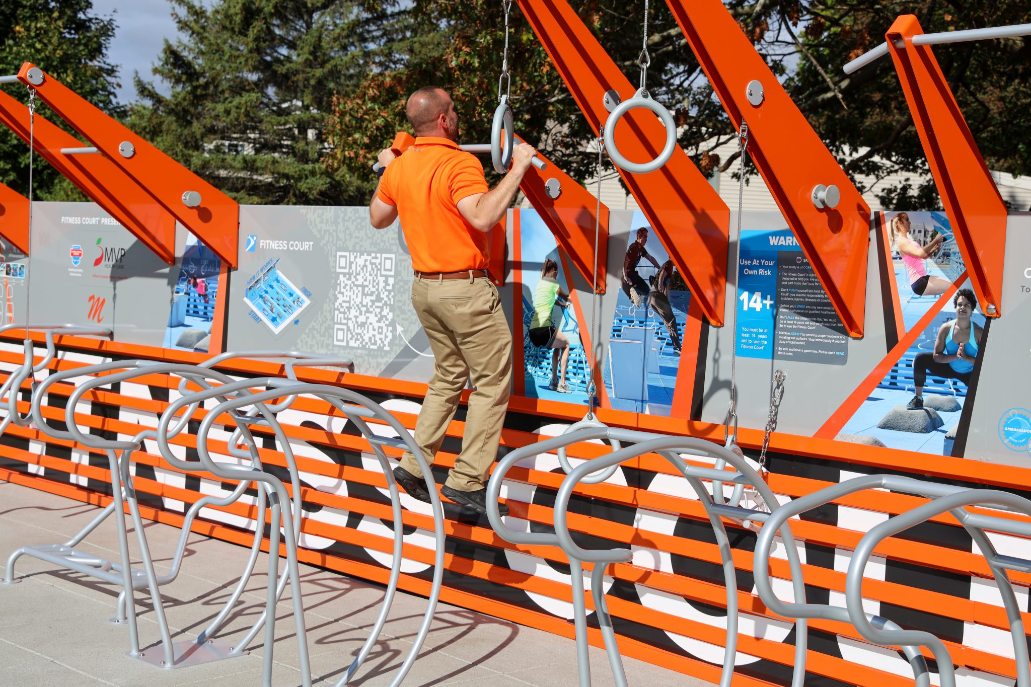 Mohonasen opens Capital District’s first High School Fitness Court ...