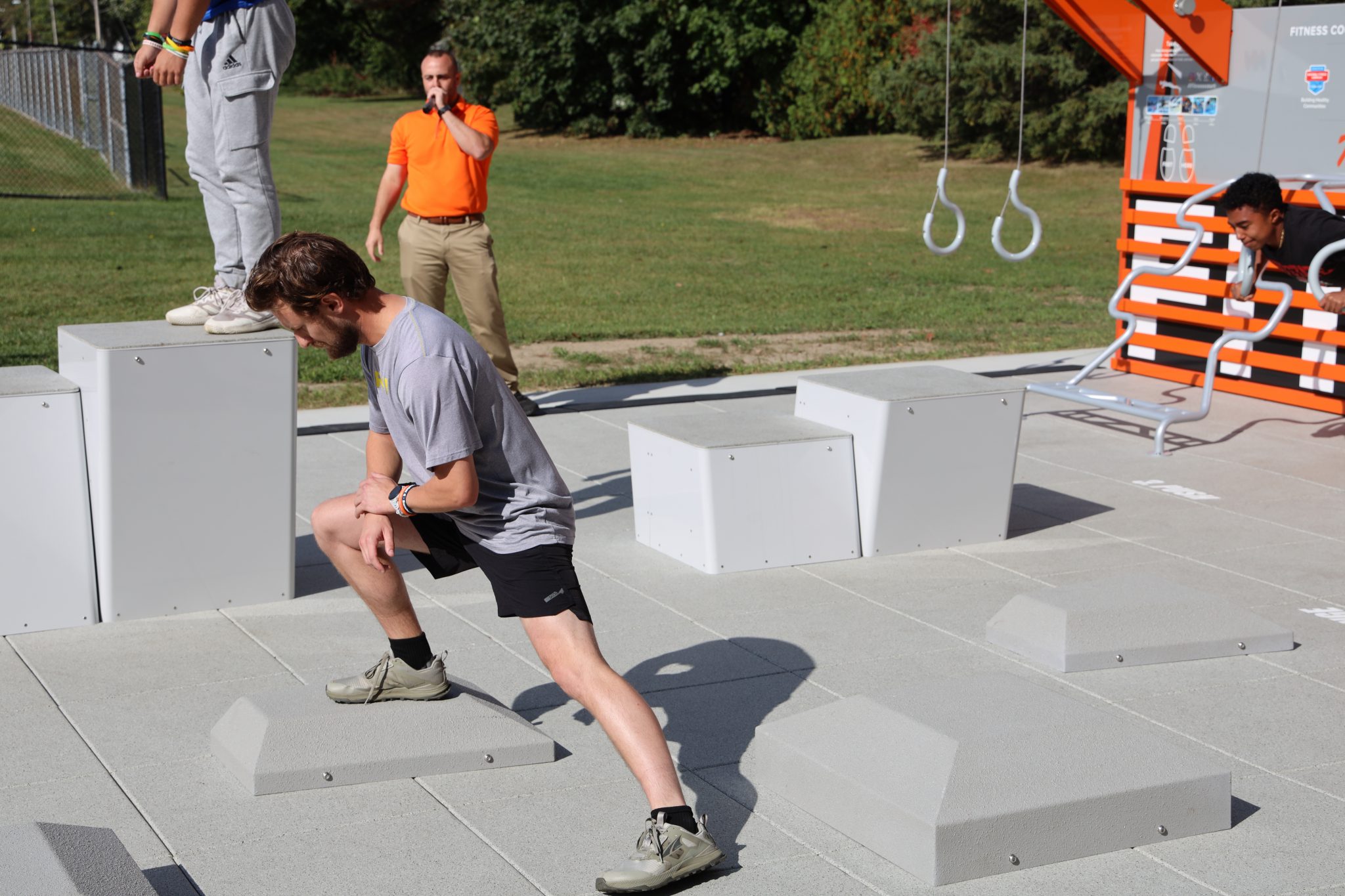 Mohonasen opens Capital District’s first High School Fitness Court ...