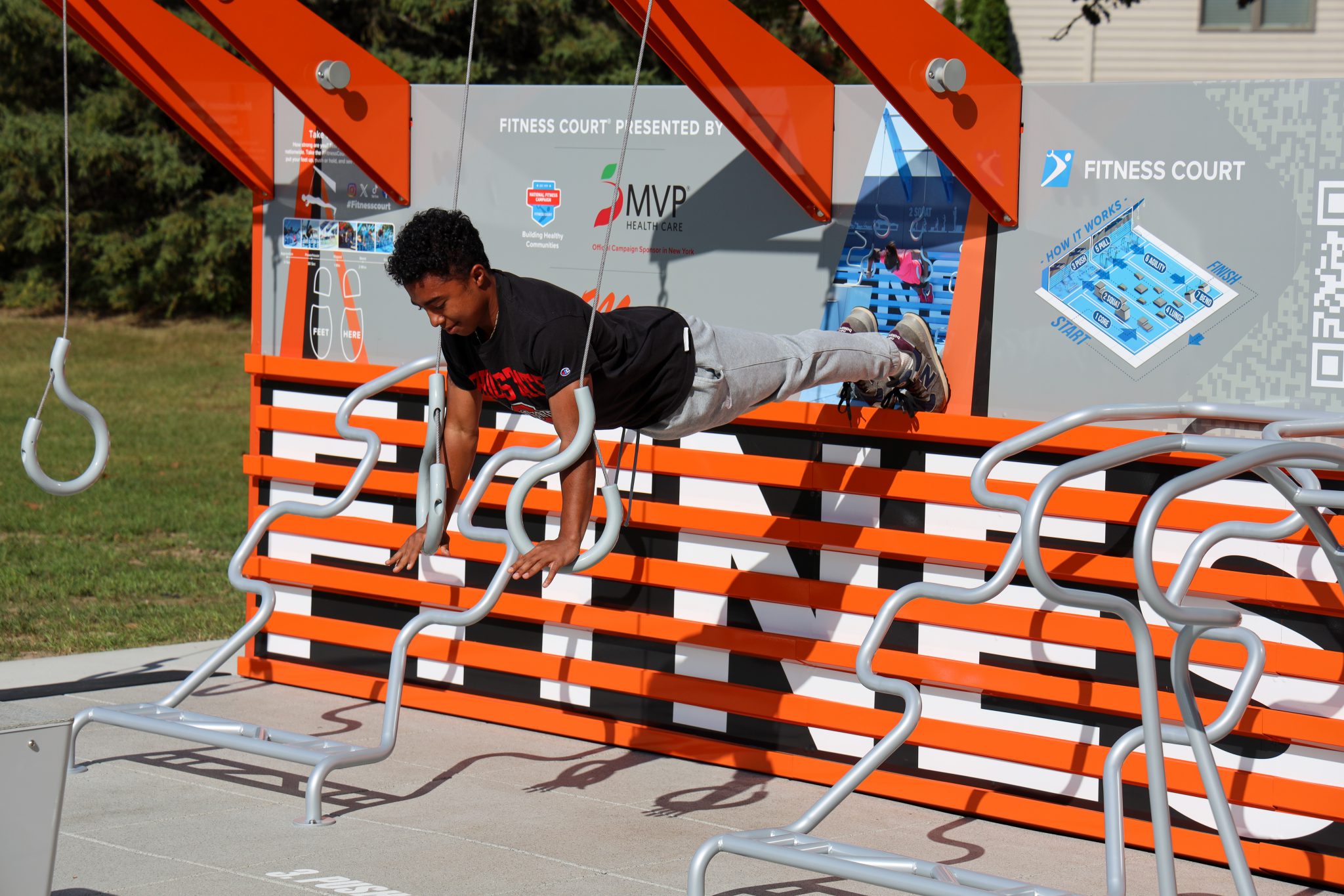 Mohonasen opens Capital District’s first High School Fitness Court ...