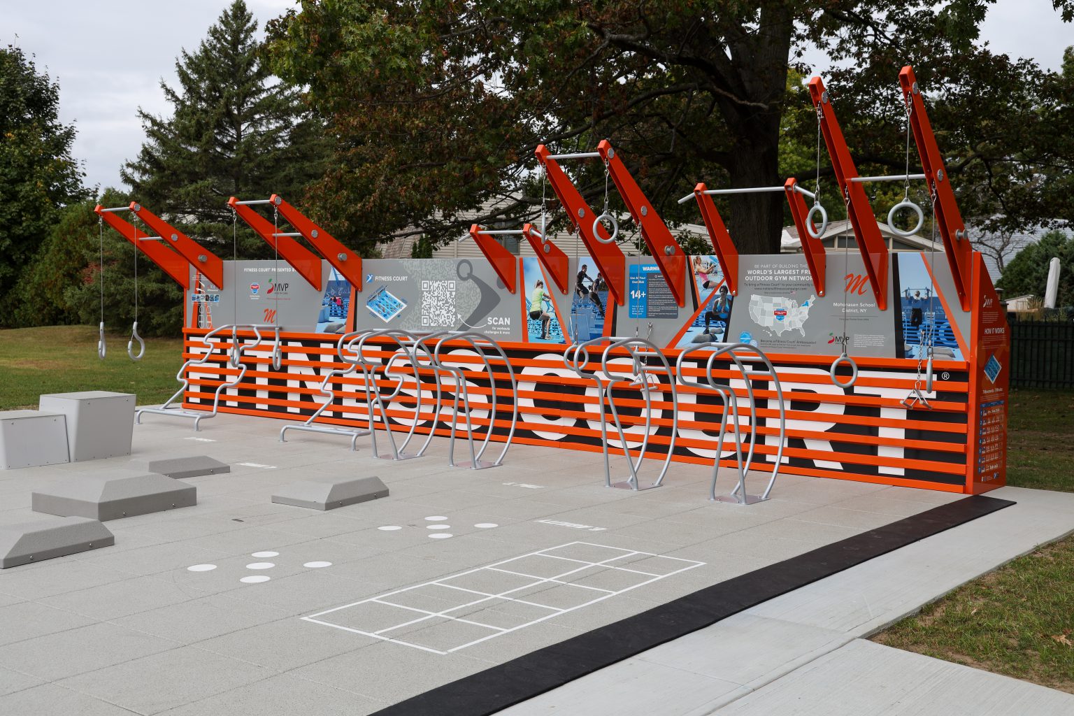 Mohonasen opens Capital District’s first High School Fitness Court ...