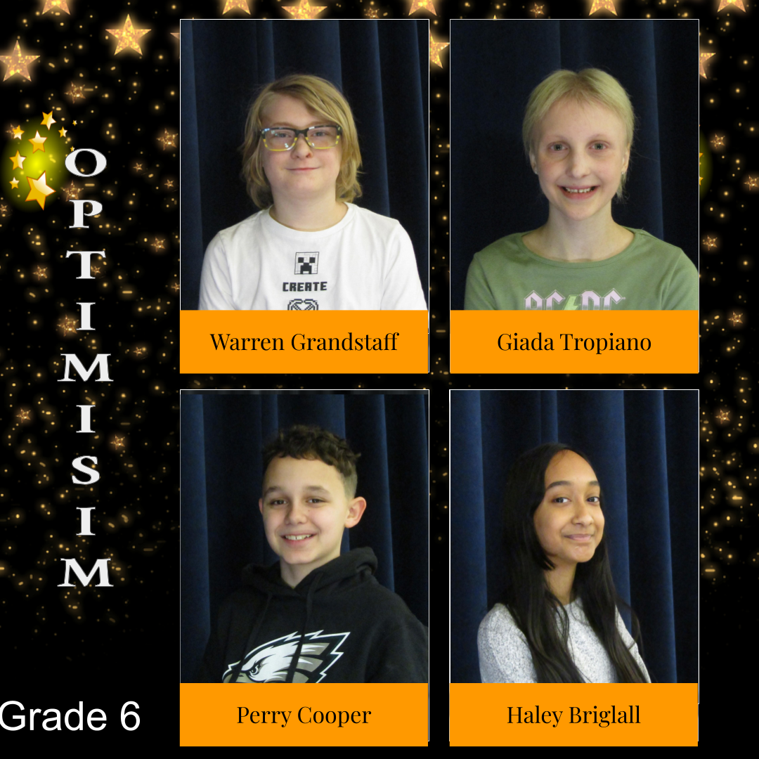 January Draper Students of the Month - Mohonasen Central School District