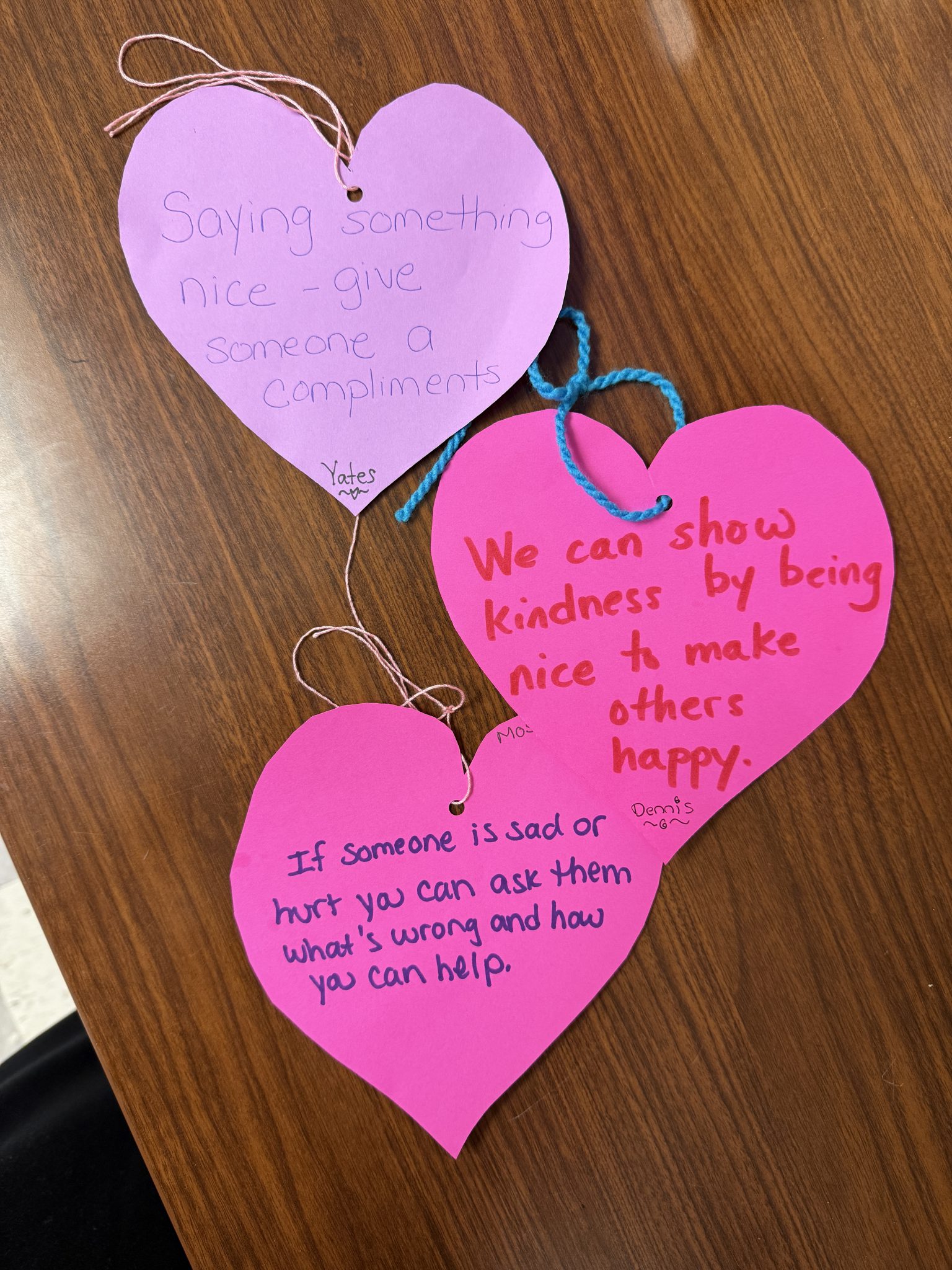 The domino effect of kindness - Mohonasen Central School District