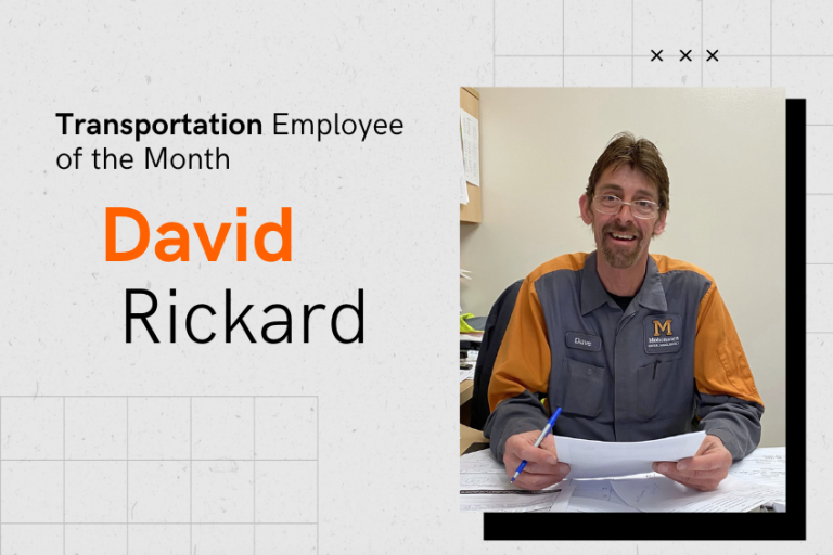 Transportation Employee of the Month: David Rickard - Mohonasen Central School District