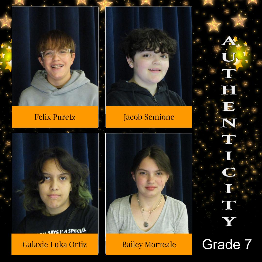April Draper Students of the Month - Mohonasen Central School District