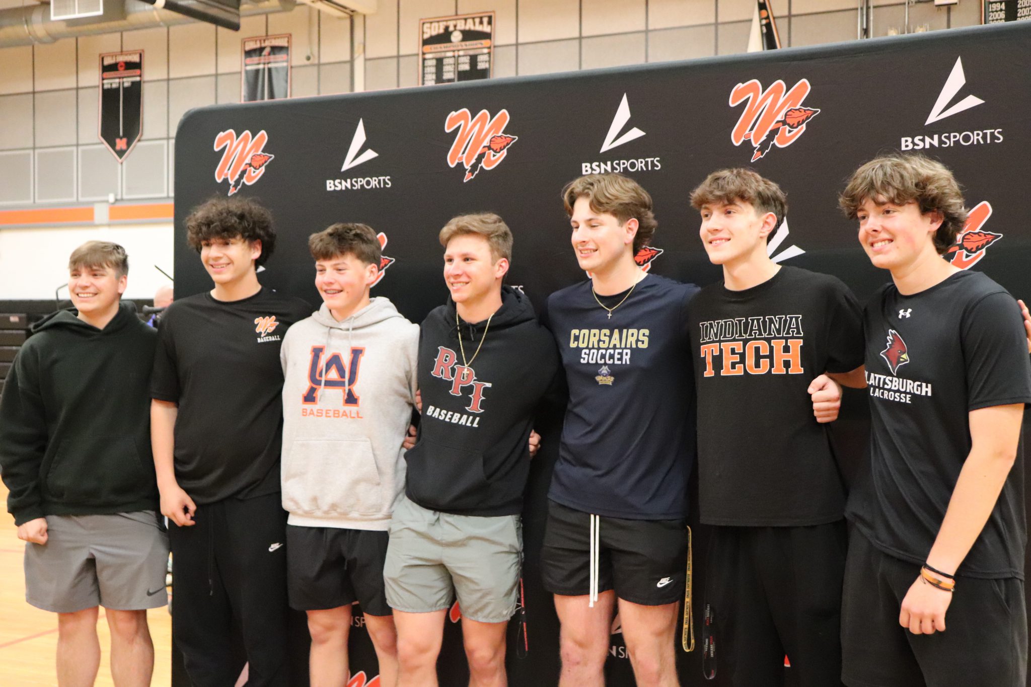 Senior student-athlete signing day - Mohonasen Central School District